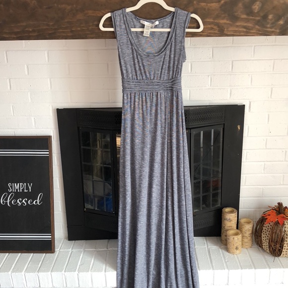 Max Studio | Dresses | Max Studio Heather Blue Maxi Dress | Poshmark